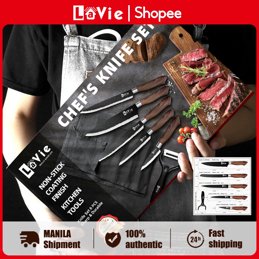 LaVie Japanese Chef's Knife Genuine OTO Kitchen Knife Set Stainless ...