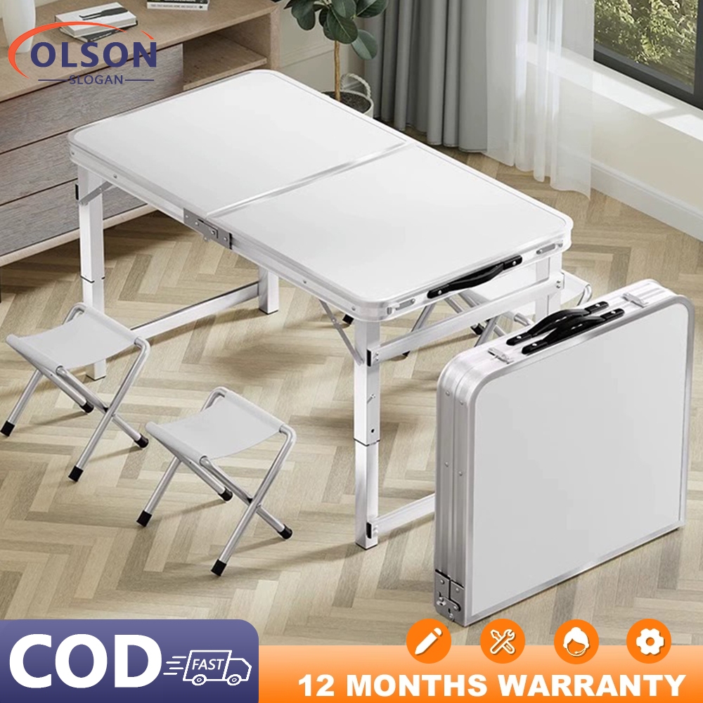 Folding Table Simple Portable Aluminum Alloy Outdoor Portable Camping ...