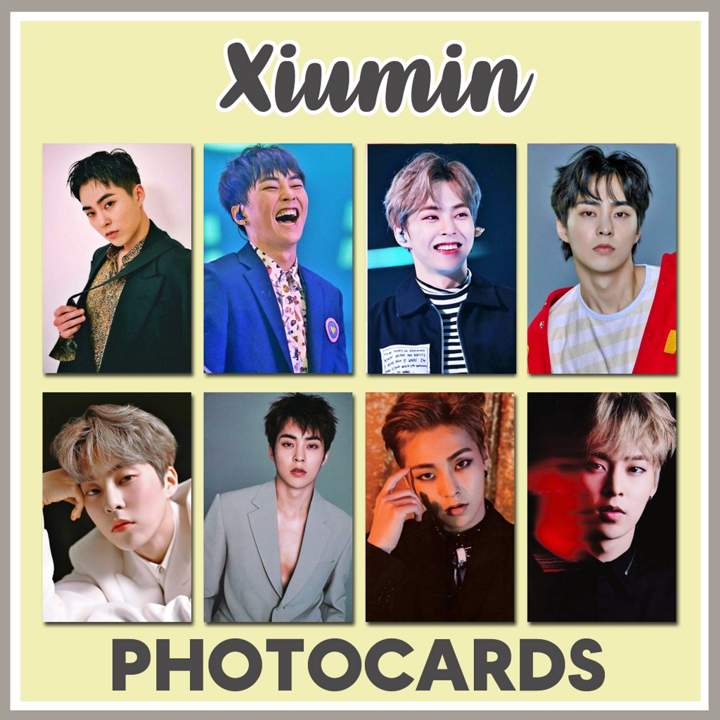 EXO Kim Minseok XIUMIN Photocards Lomocards Personalized Customized ...