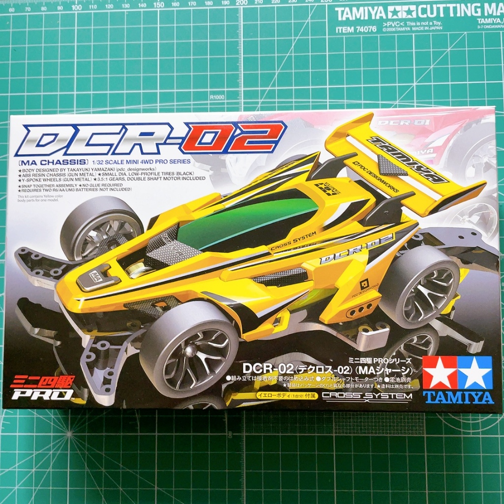 Tamiya Mini 4WD PRO Series No.50 DCR-02 (Decrossu 02) MA Chassisplastic Model 18650 Direct From ...