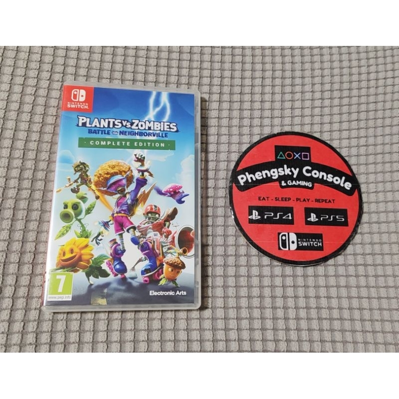 Plants vs Zombies Battle of neighborville (Nintendo switch game ...