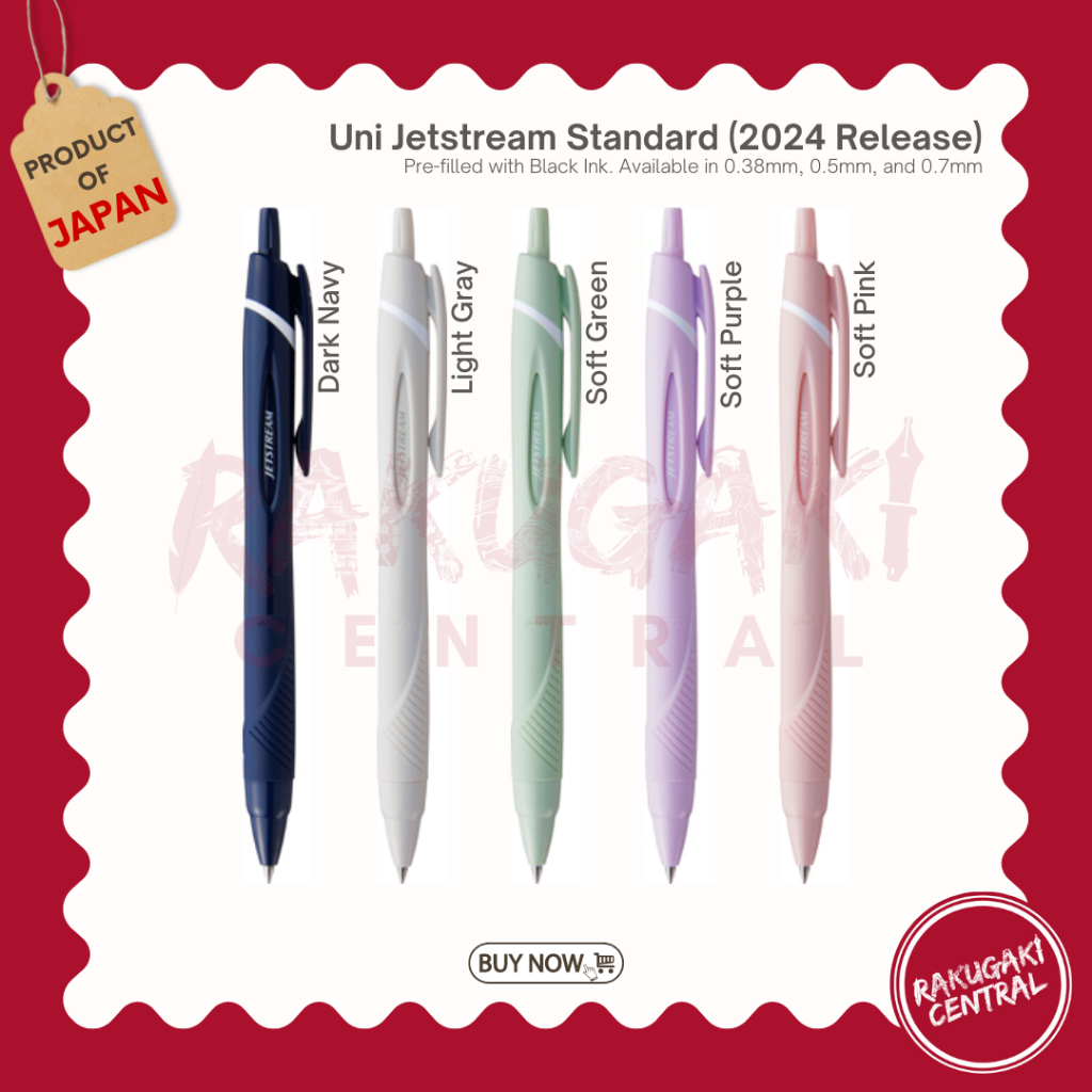 Uni Jetstream Standard Pen (2024 Release) | Shopee Philippines
