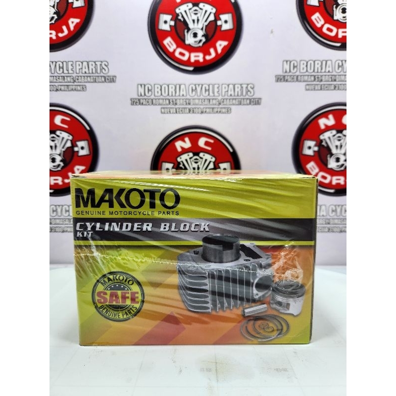 MAKOTO CYLINDER BLOCK ASSY STD FOR XRM 125 Fi | Shopee Philippines