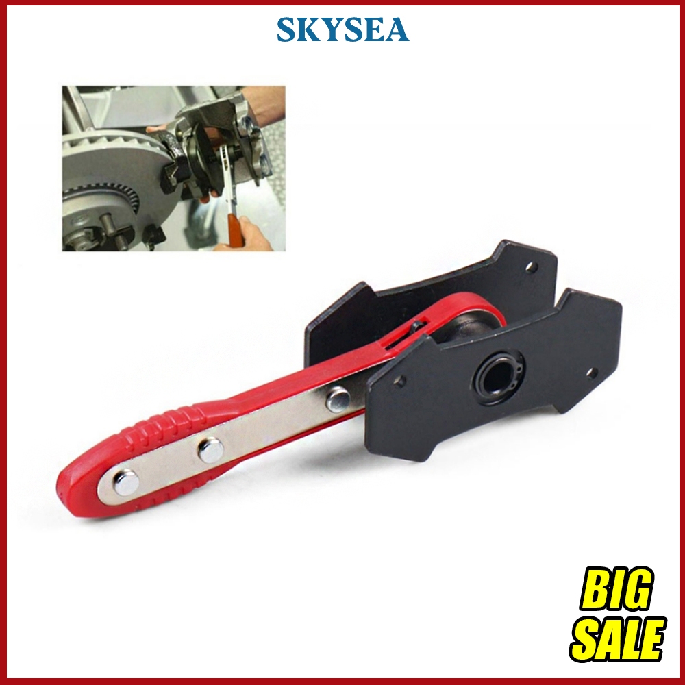 Universal Car Ratchet Brake Piston Wrench Spreader Caliper Pad Install ...
