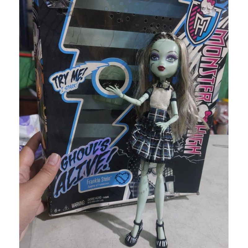 Prelove Monster High Ghoul's Alive Frankie Stein | Shopee Philippines