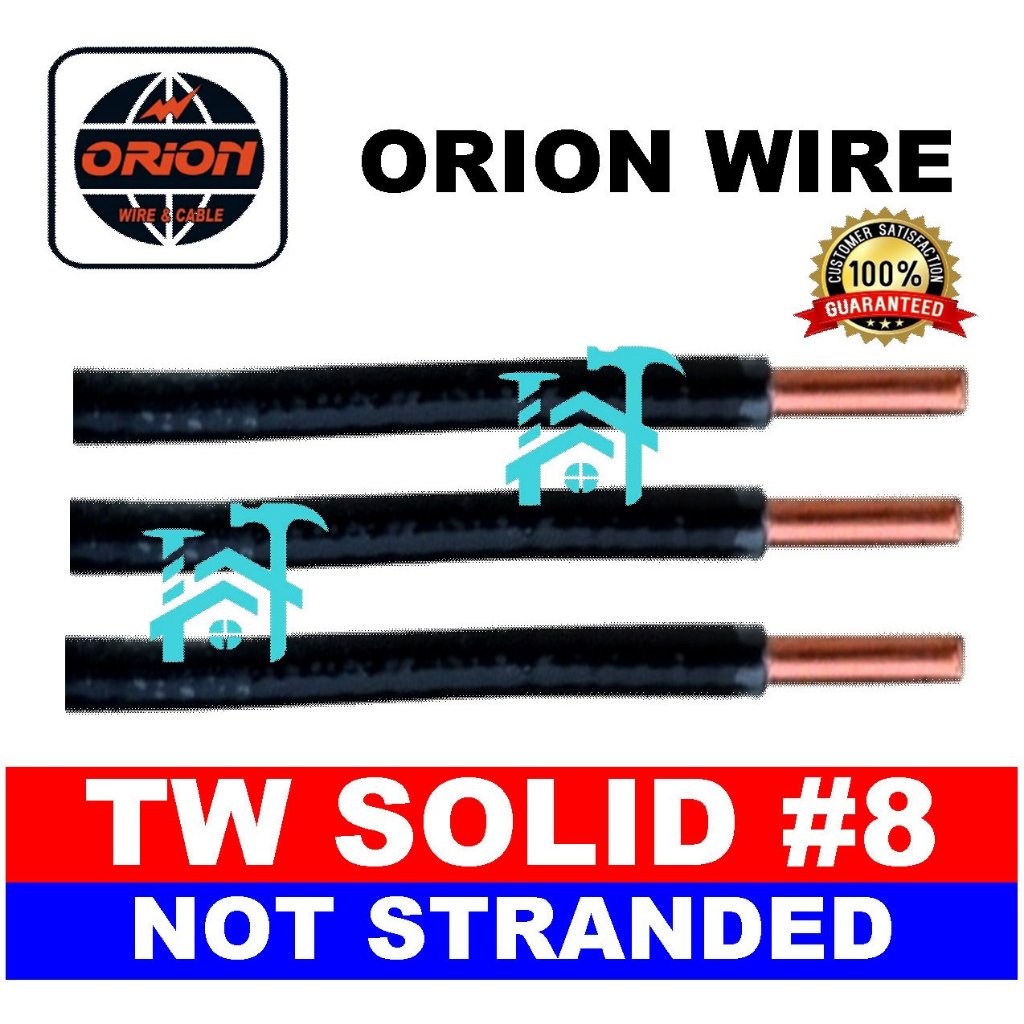ORION TW SOLID WIRE #8 (3.2mm) PER METER | Shopee Philippines