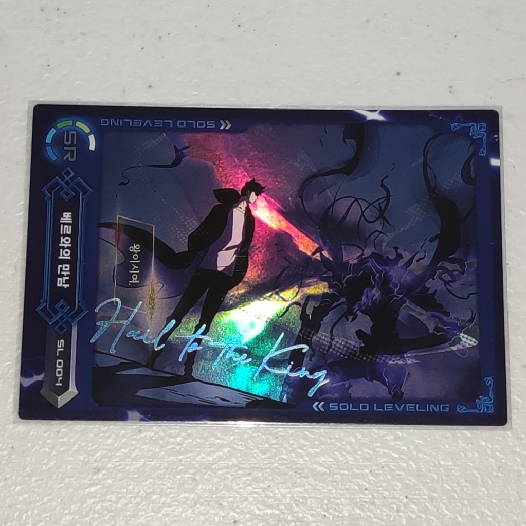 Yoo Jinho Solo Leveling D&C Webtoon Official Cards Volume 1 SR SL 004 ...