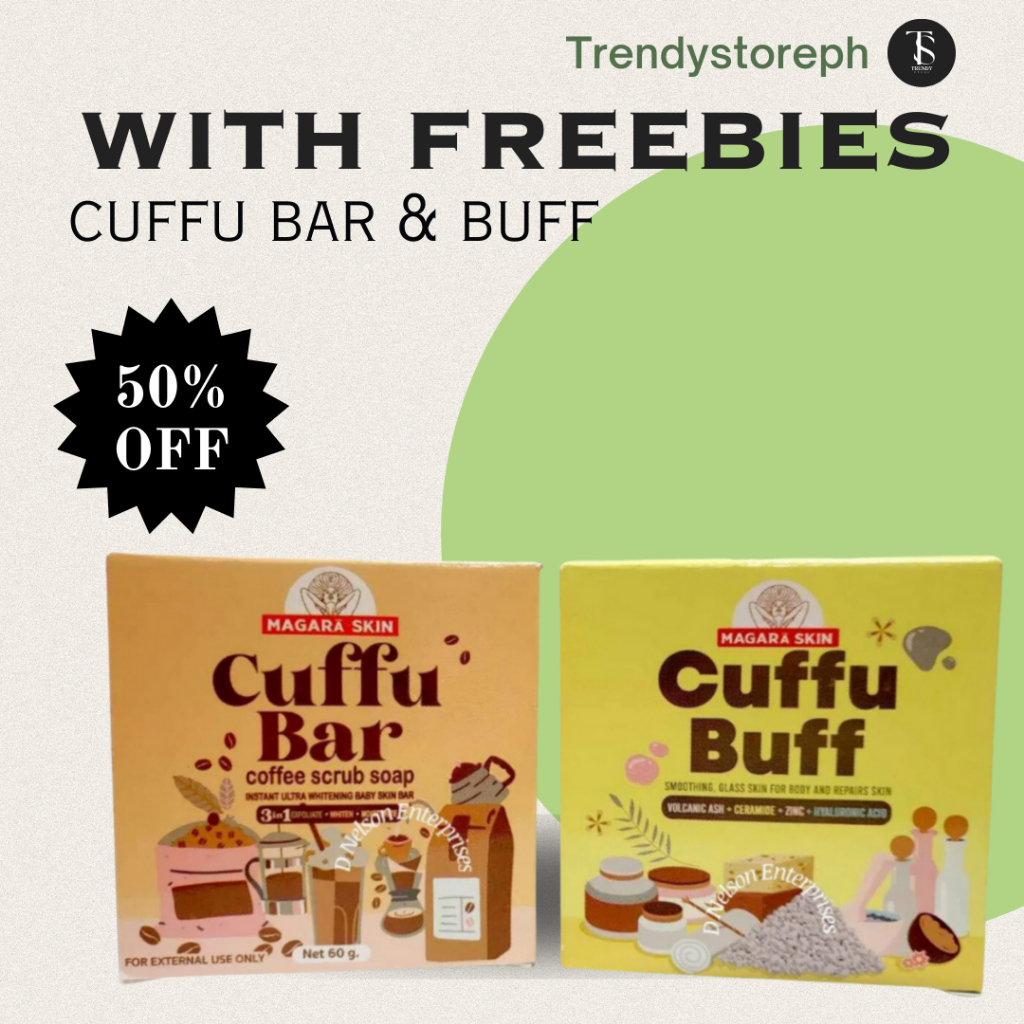 Magara skin cuffu bar & cuffu buff 70g perfect for exfoliating ...