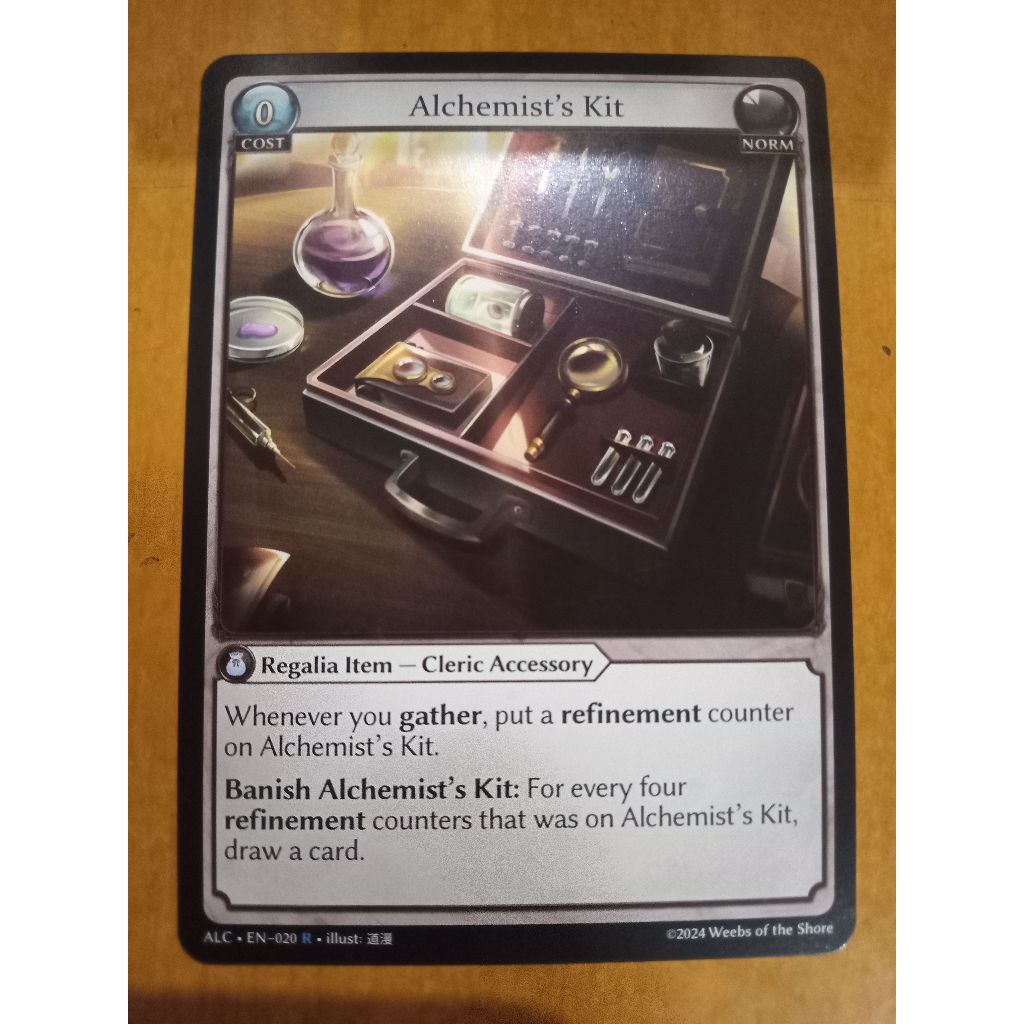 GA Alchemist's Kit R Alchemical Revolution ALC Grand Archive English ...
