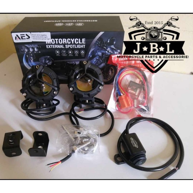 ÀES EXTERNAL SPOT LIGHT fog light with high and low 80 watts low yellow ...