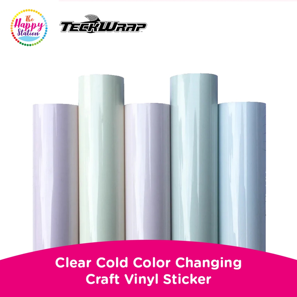 TECKWRAP | Cold Color Changing Craft Vinyl Sticker, adhesive vinyl ...