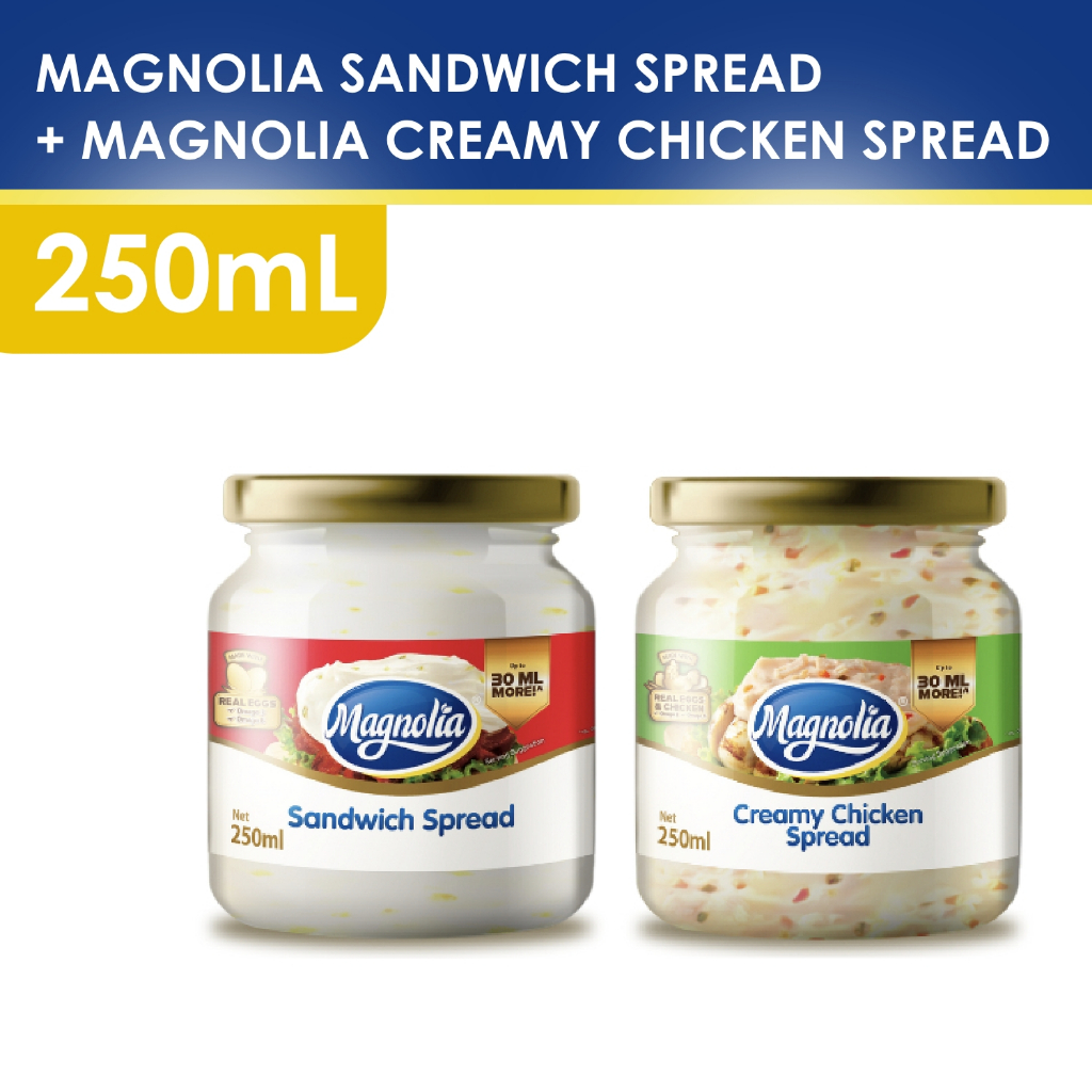 Magnolia Chicken Spread (250ml) + Magnolia Sandwich Spread (250ml ...