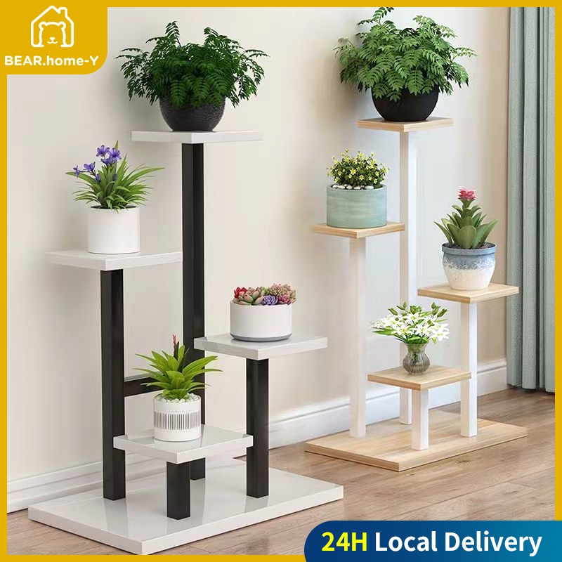 Multi Layered Flower Rack Simple Flower Rack Indoor and Outdoor Flower ...