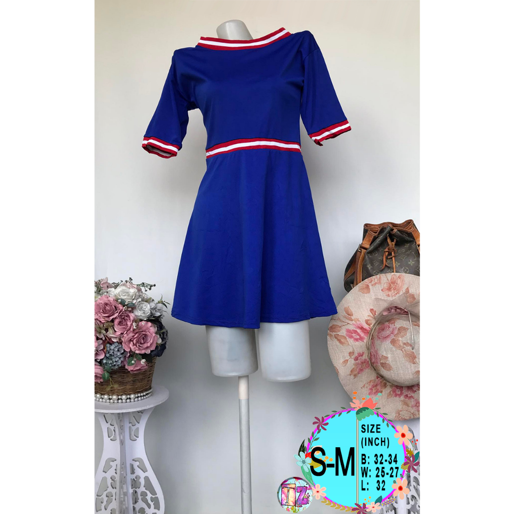 Preloved Dress - All Blue Shades (Brochure 1) | Shopee Philippines