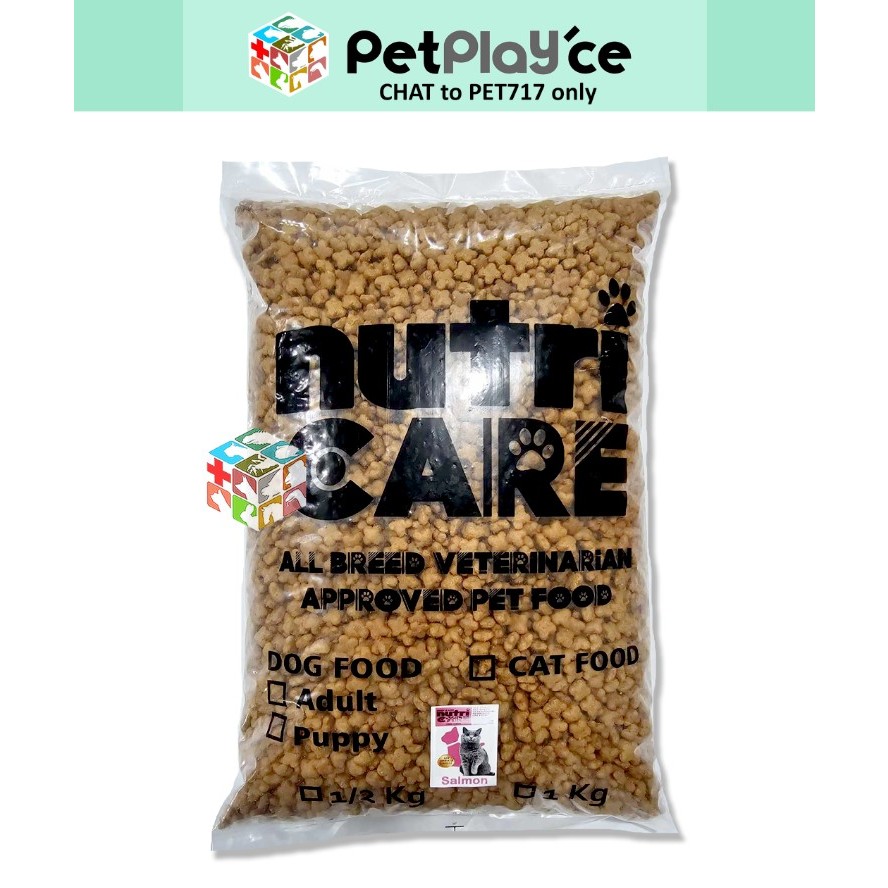Nutricare Cat Food for All Life Stages 1kg Nutri Care Catfood | Shopee ...