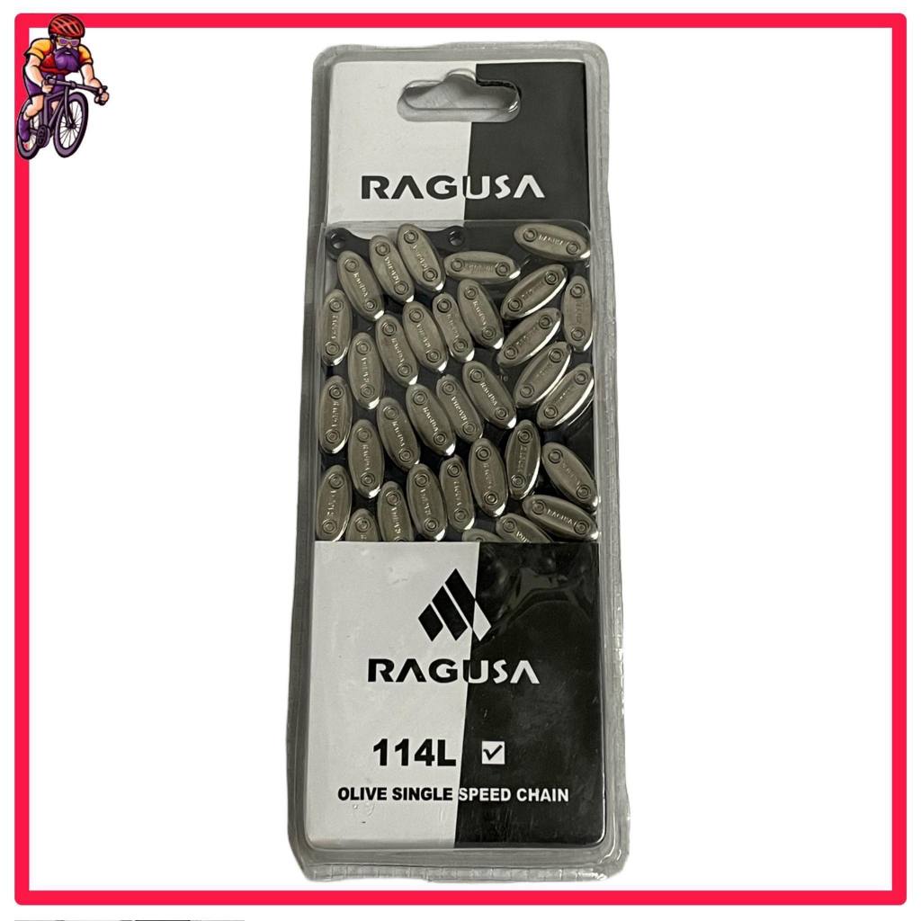Ragusa Bicycle Olive Single Speed Chain 114Links Bushingless for Fixie ...