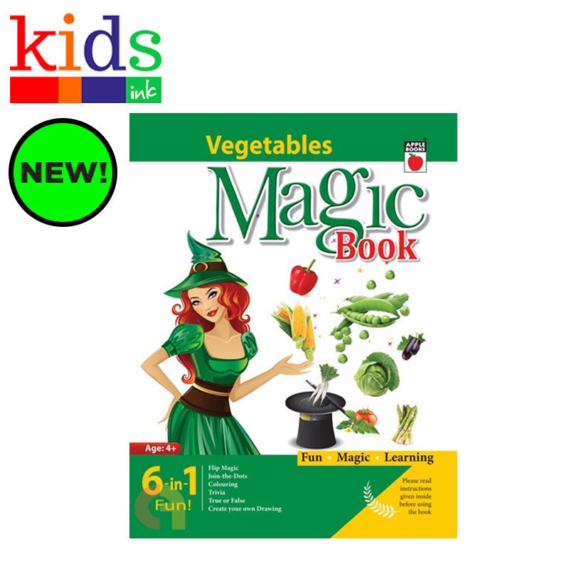 Magic Book - Vegetables - Kids Ink | Shopee Philippines