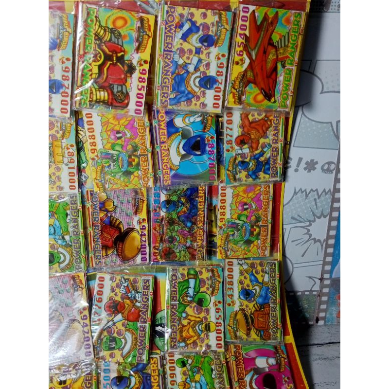 Pinoy Teks Power Rangers Zeo Card | Shopee Philippines