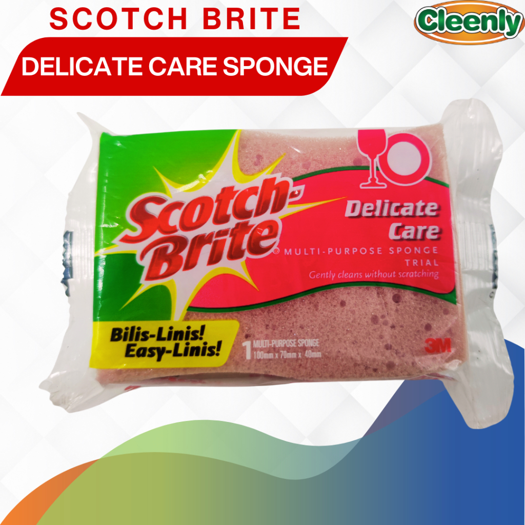 Scotch Brite Delicate Care Sponge | Shopee Philippines