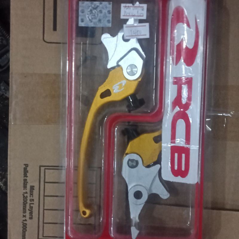 BRAKE LEVER ALLOY S3 GOLD ADV150/PCX160 AIRBLADE 160 RCB | Shopee Philippines