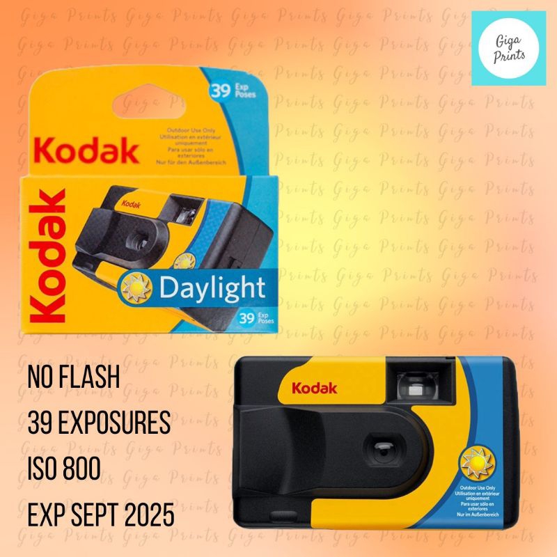 Kodak Daylight Disposable Camera / Single Use 35mm Camera | Shopee ...