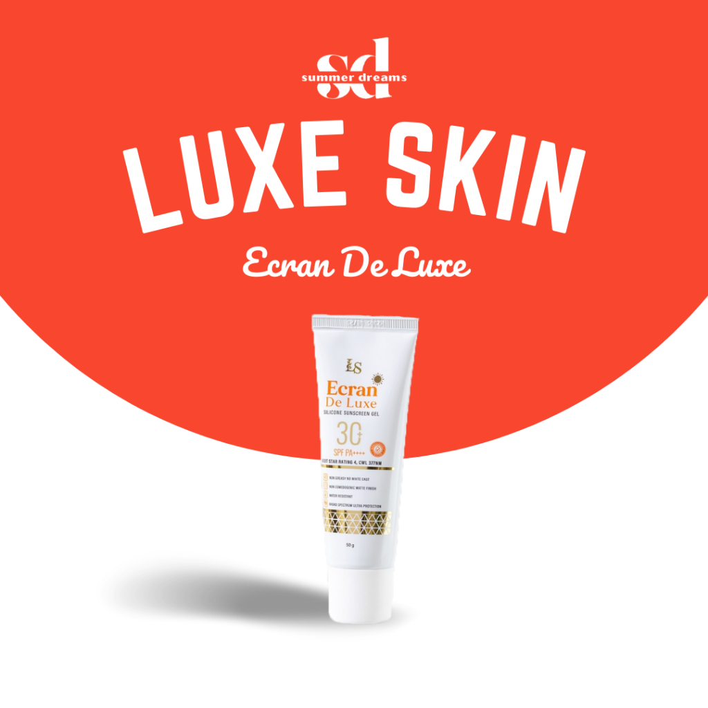 LUXE SKIN Ecran De Luxe Sunscreen Gel 50g | Shopee Philippines