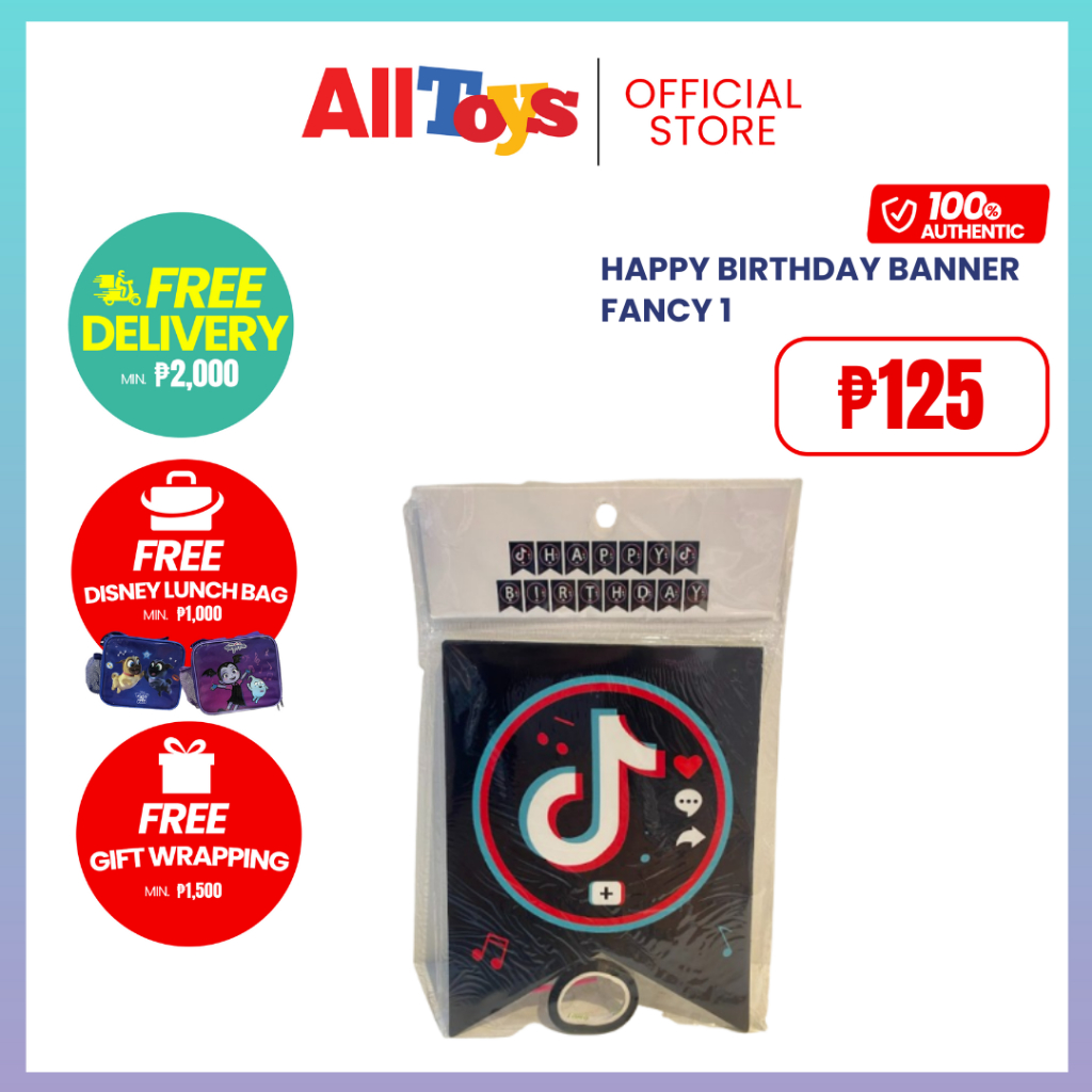 Happy Birthday Banner Fancy 1 | Shopee Philippines