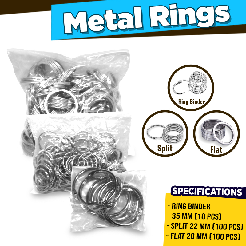 DIY Metal Key Ring for Keychain and Key Holder Making Ring Binder ...