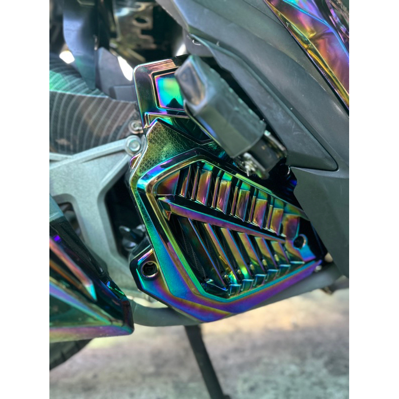 NEW CLICK V3 V2 125i 150i RADIATOR COVER (7 COLORS TITANIUM) | Shopee ...