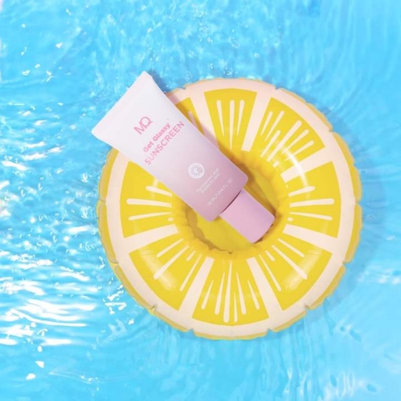 MQ GET GLASSY BIG SUNSCREEN 50ml or small | Shopee Philippines