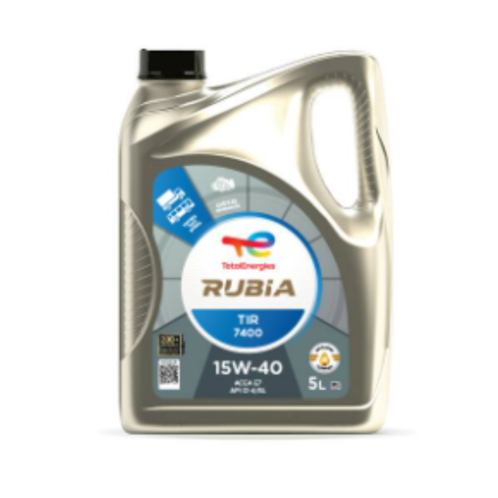 Total Energies RUBIA TIR 7400 15W-40 C3X5L ENGINE OIL CI-4 | Shopee ...