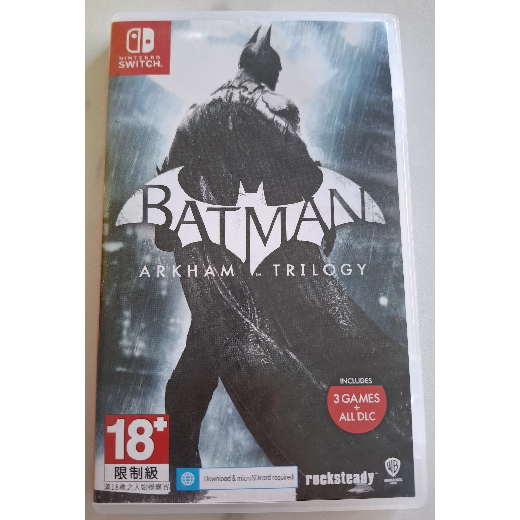 Nintendo Switch Batman Arkham Trilogy (Used) | Shopee Philippines