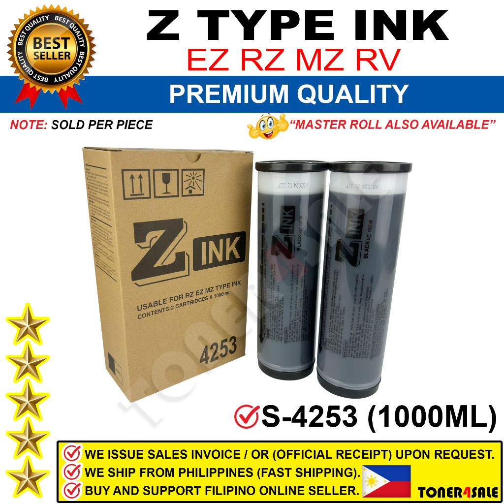 Z type ztype Ink S-4253 S 4253 for EZ RZ MZ RV series | Shopee Philippines