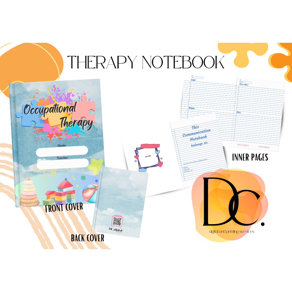 Therapy Notebooks / Occupational Notebook / Speech therapy notebook ...
