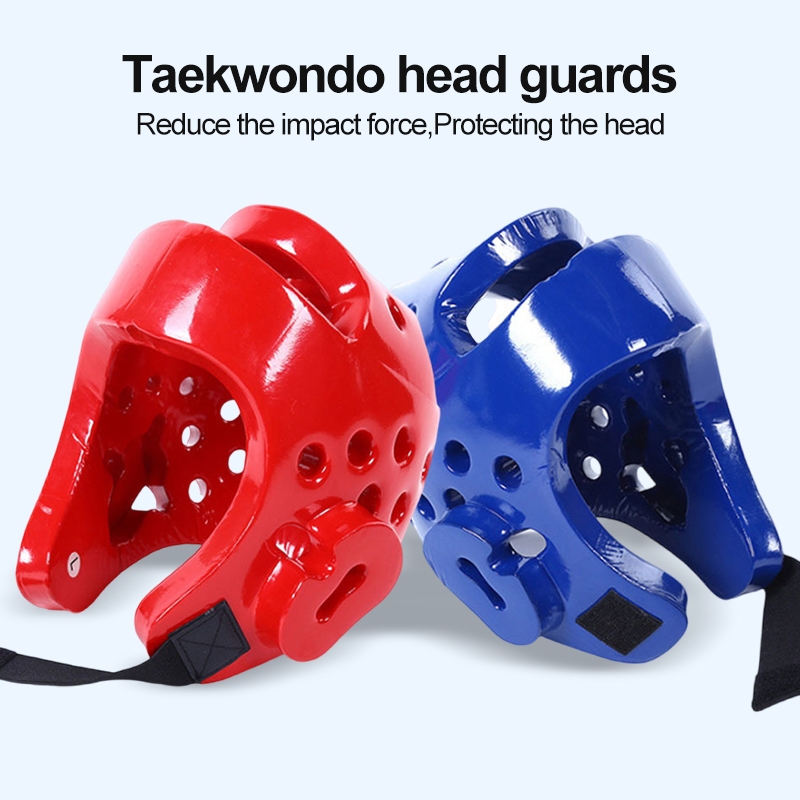 Kids Boxing Taekwondo Muay Thai Helmet Head Guard Protector Training ...