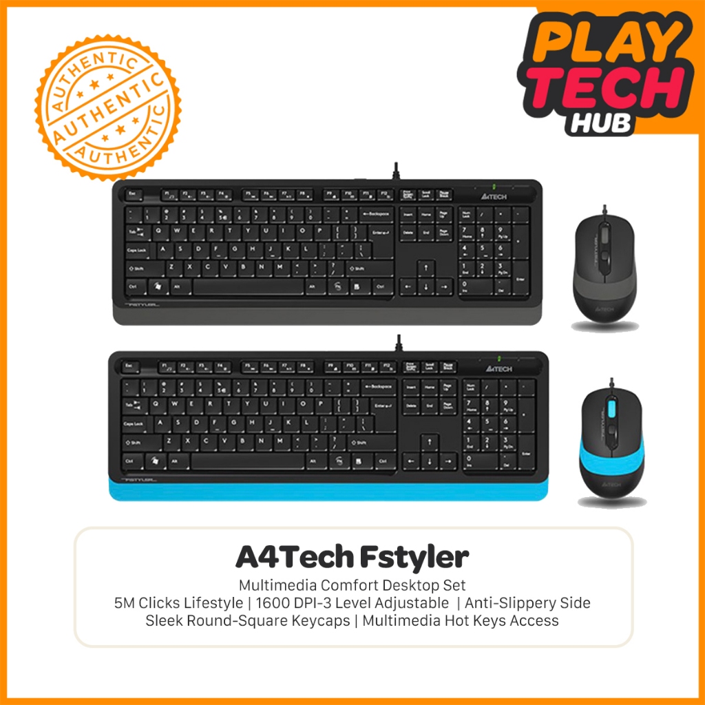 A4Tech Fstyler Multimedia Comfort Desktop Set | Shopee Philippines