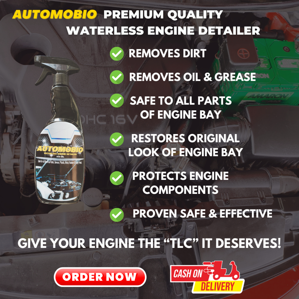 Automobio Waterless Engine Detailer - Engine Degreaser Engine Cleaner ...