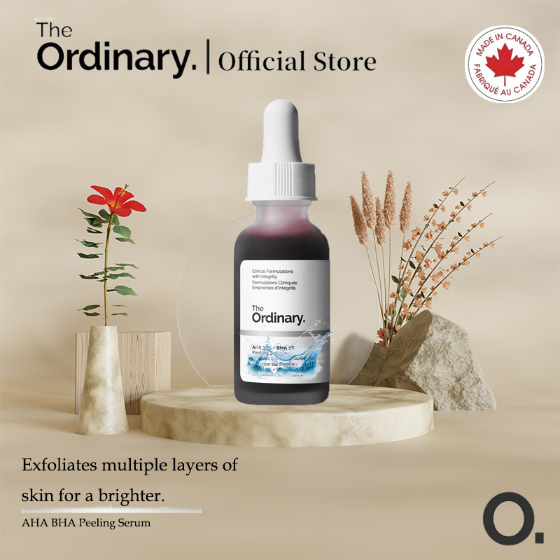 The Ordinary AHA 30% + BHA 2% Peeling Solution Pore Minimizer Blackhead ...