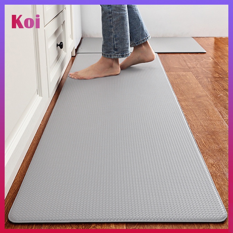 Waterproof Oilproof Carpet PU Leather Kitchen Living Room Bedroom Non ...