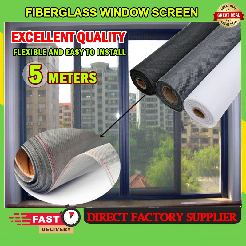 1 meter Fiberglass Window Screen, Anti-Insect, Anti-UV Screen Mesh ...