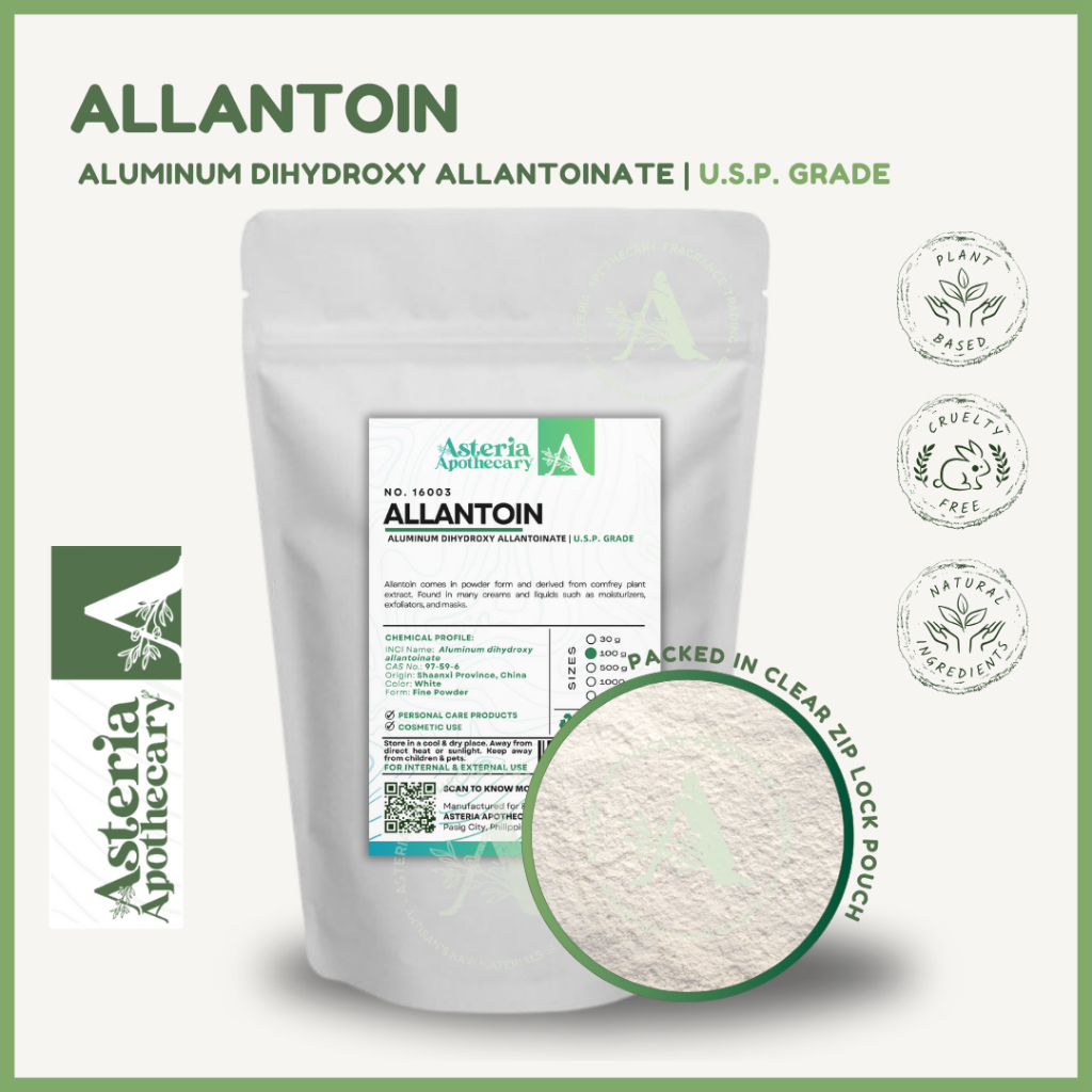 Allantoin Powder 500g & 1Kg - Asteria Apothecary | Shopee Philippines