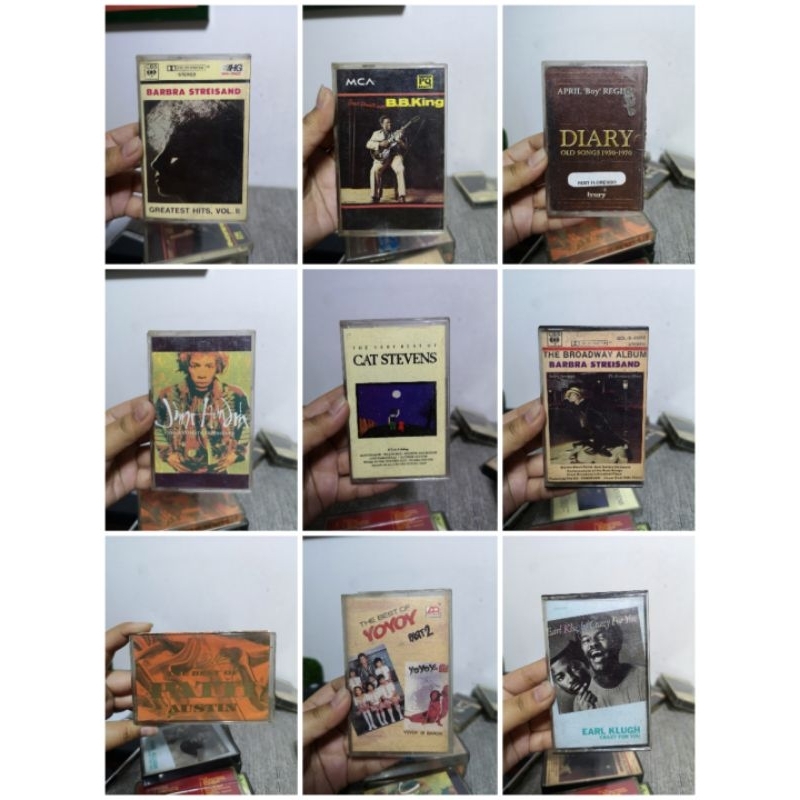 (DW1-5) Random Collectibles Cassette Tapes | Shopee Philippines