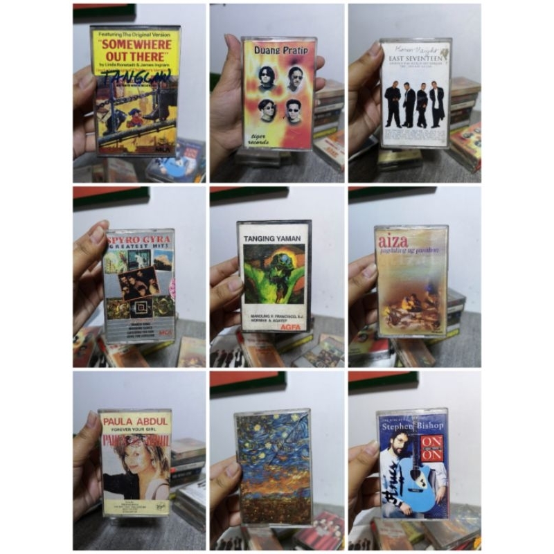 (DW2-3)Random Collectibles Cassette Tapes | Shopee Philippines