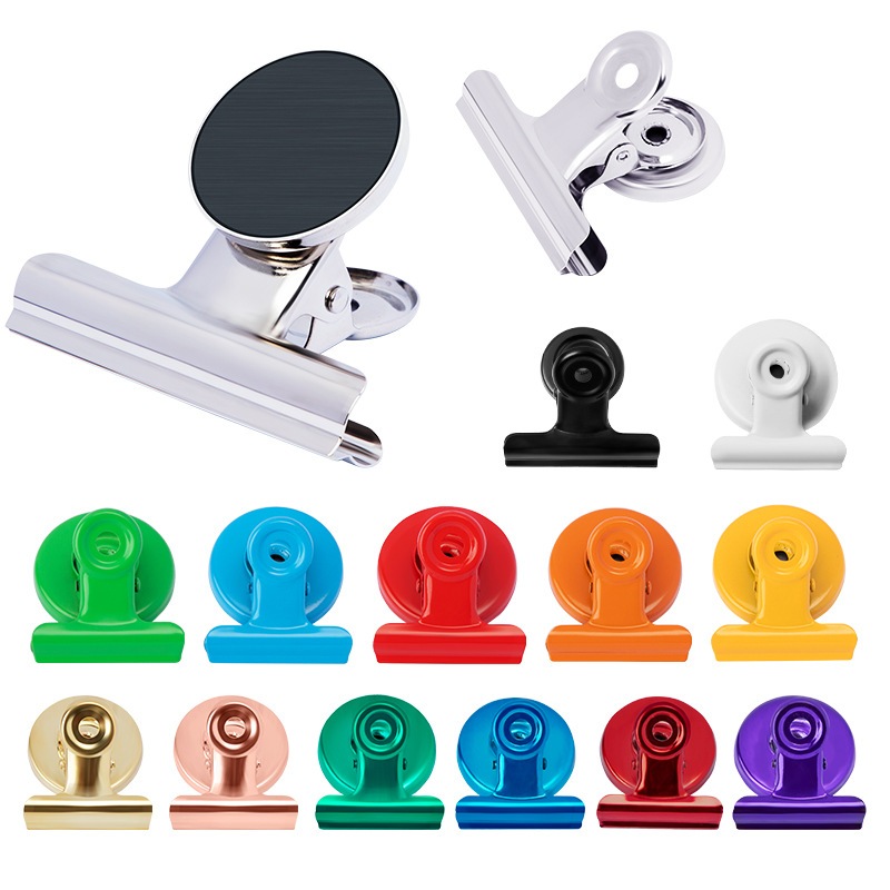 Magnetic Clips Strong Refrigerator Magnet Clips for Fridge Whiteboard ...