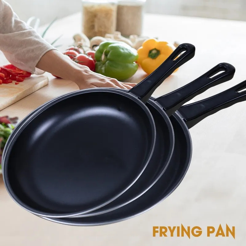 Frying Pan Set with Stay-Cool Handle for Safe Cooking | Shopee Philippines