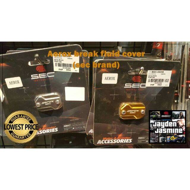 Aerox break fluid cover (sec brand) | Shopee Philippines