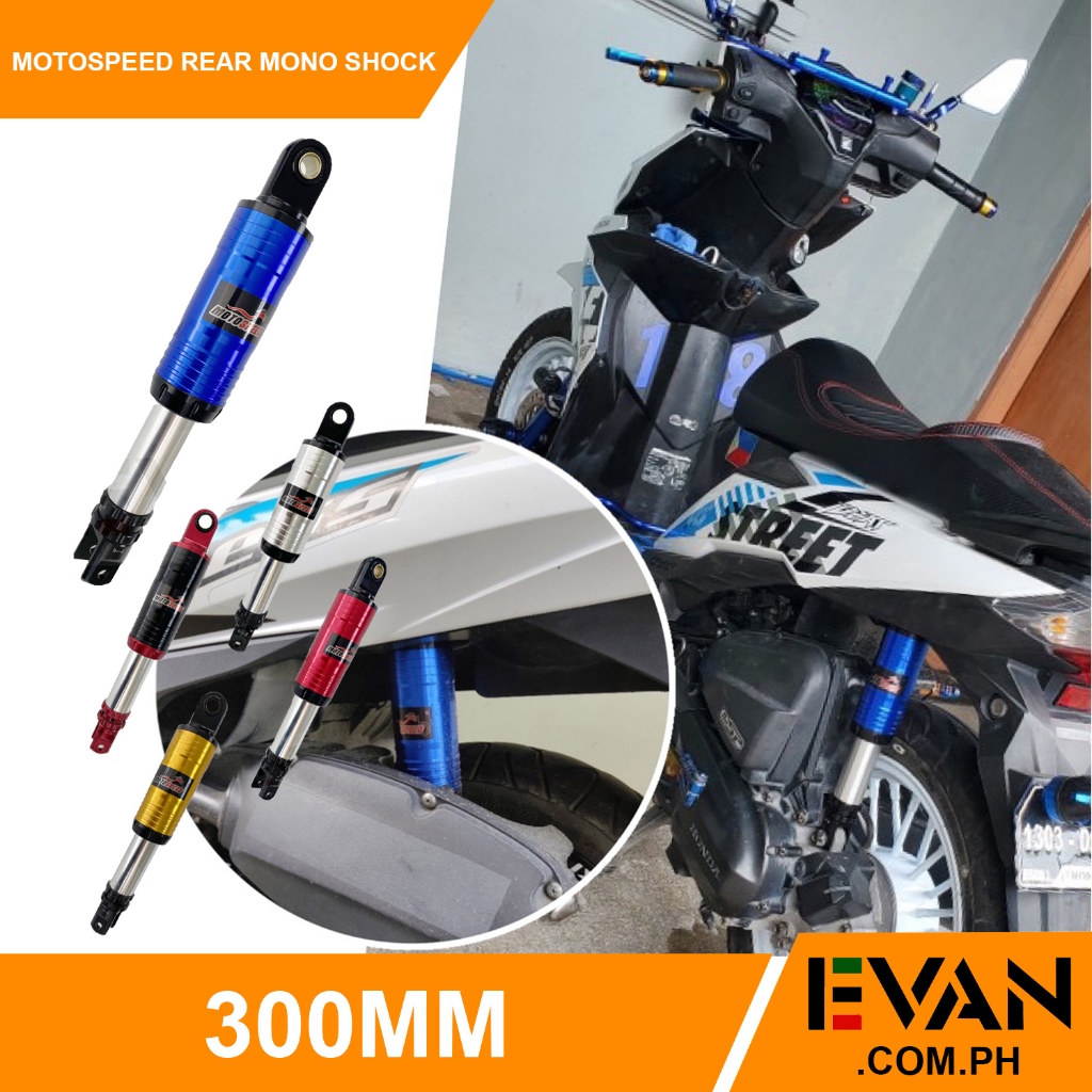 COD Alloy Rear Mono Shock 300mm Absorber(Mio Beat Fi Click Skydrive Fino Scoopy) | Shopee ...