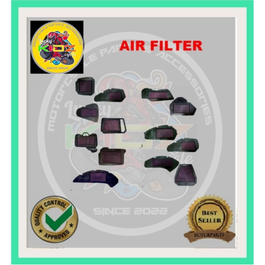 AIR FILTER WASHABLE FOR MOTORCYCLE (AFR) | Shopee Philippines