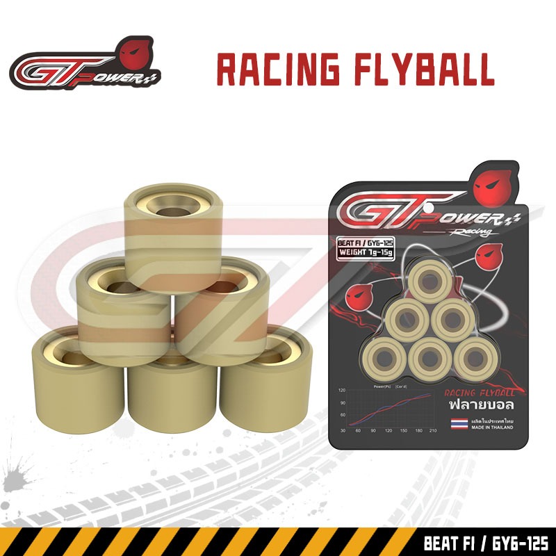 GT POWER Racing FlyBall / Pulley Ball BEAT FI / GY6-125 / GY6-150 Made ...