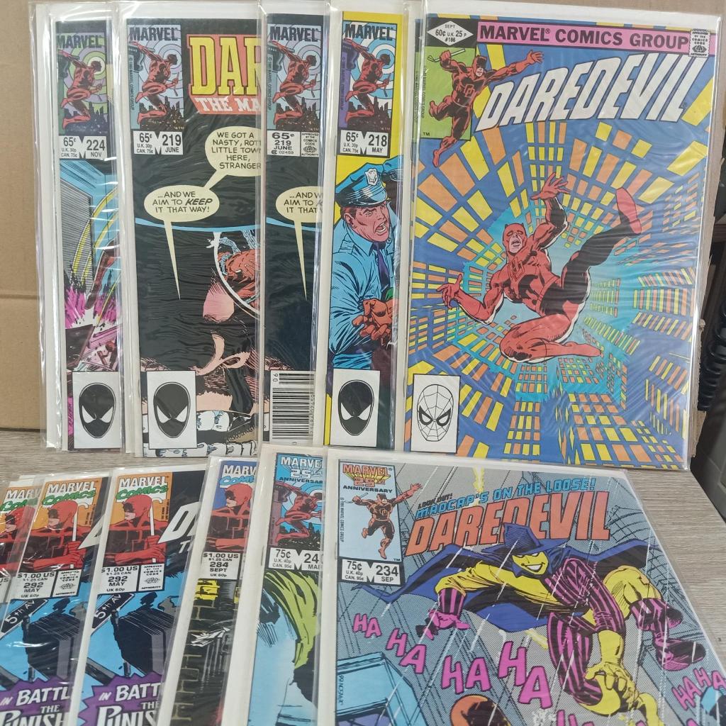 (price per piece) Daredevil #150 to 300 (Marvel comics 1st series ...